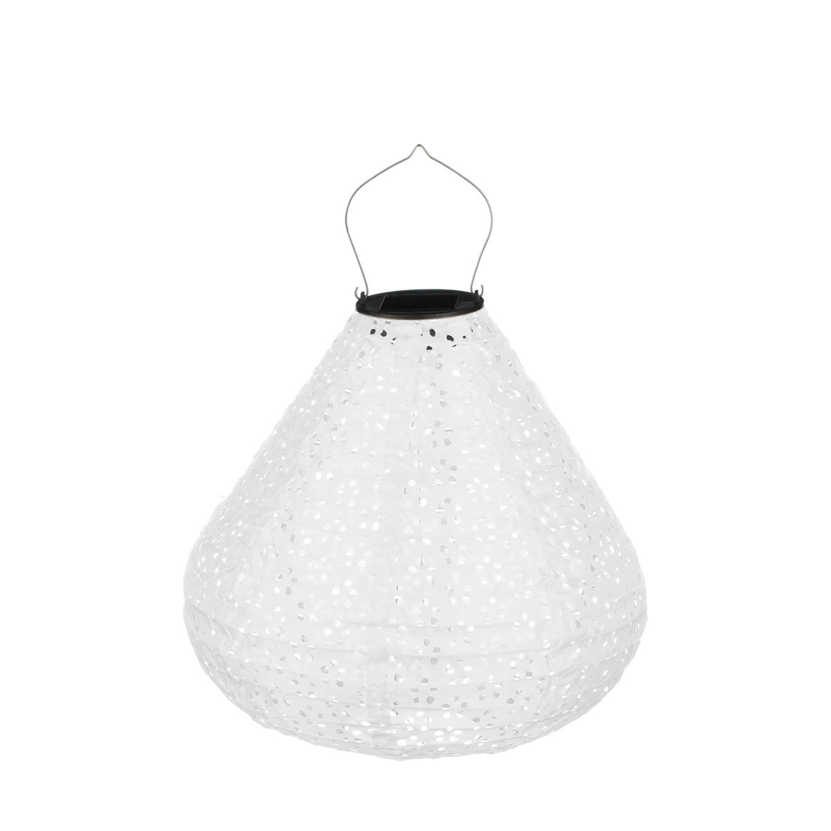 Luca Lighting lantaarn Luca wit (solar) (30x29 cm) | wehkamp