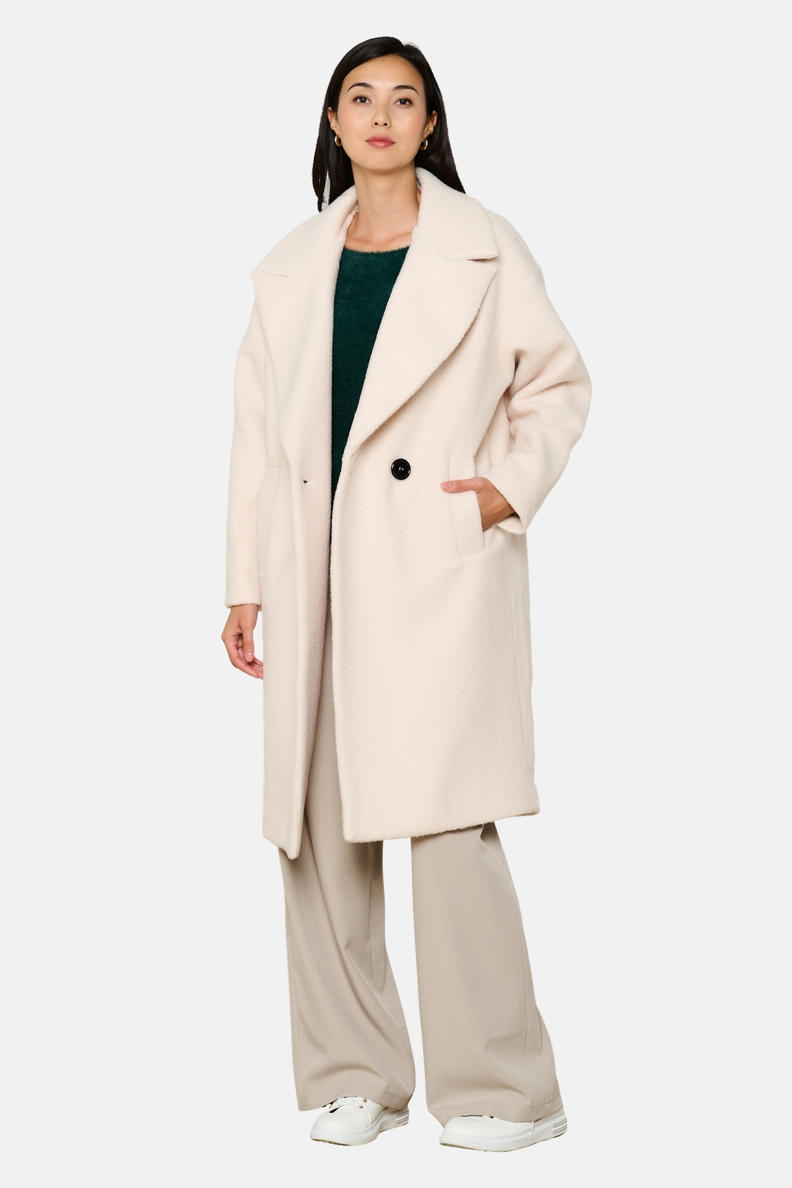 LOLALIZA manteljas ecru kopen? | Morgen in huis | wehkamp