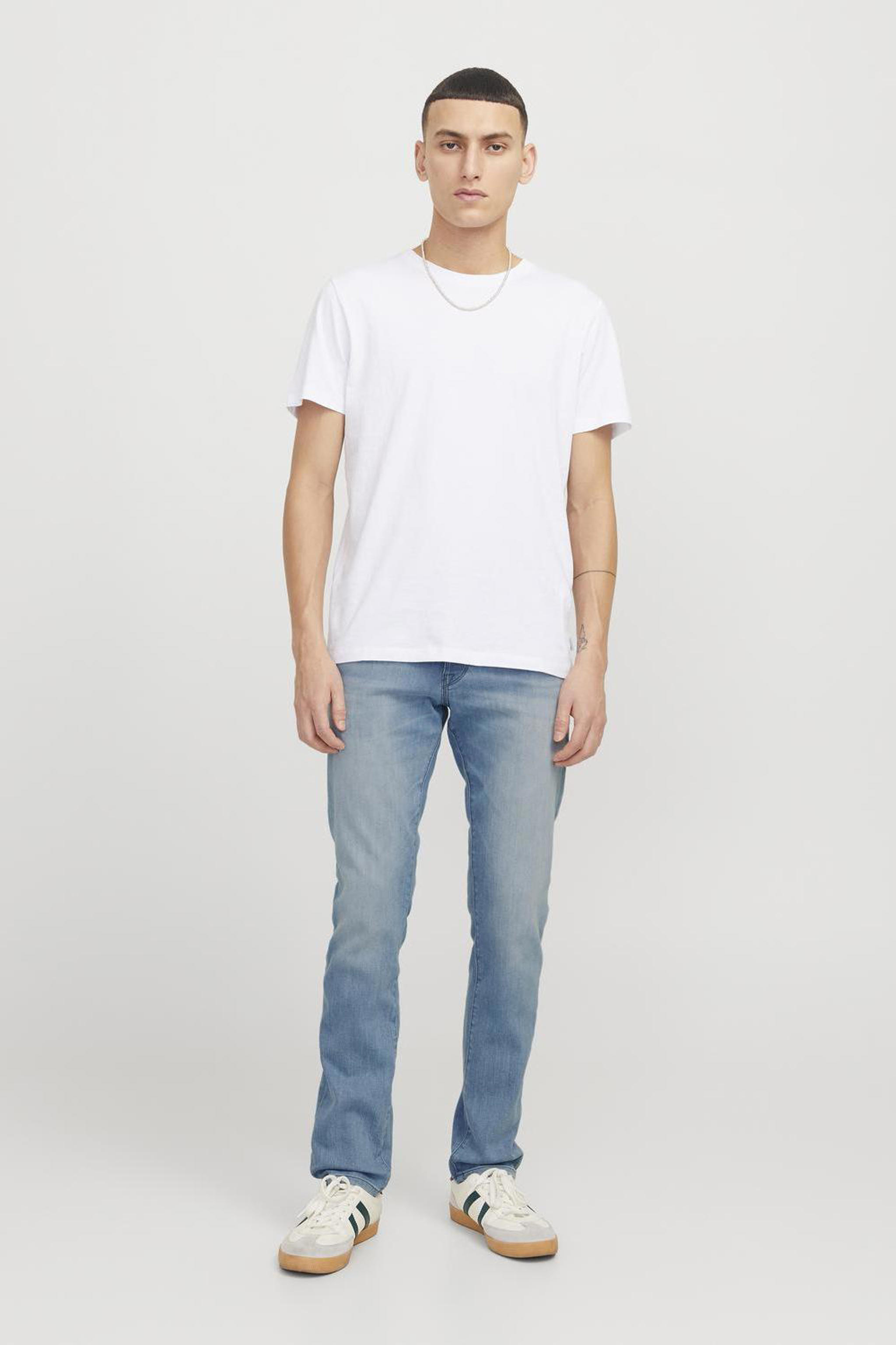 JACK & JONES JEANS INTELLIGENCE JJIGLENN JJFOX slim fit jeans blue ...