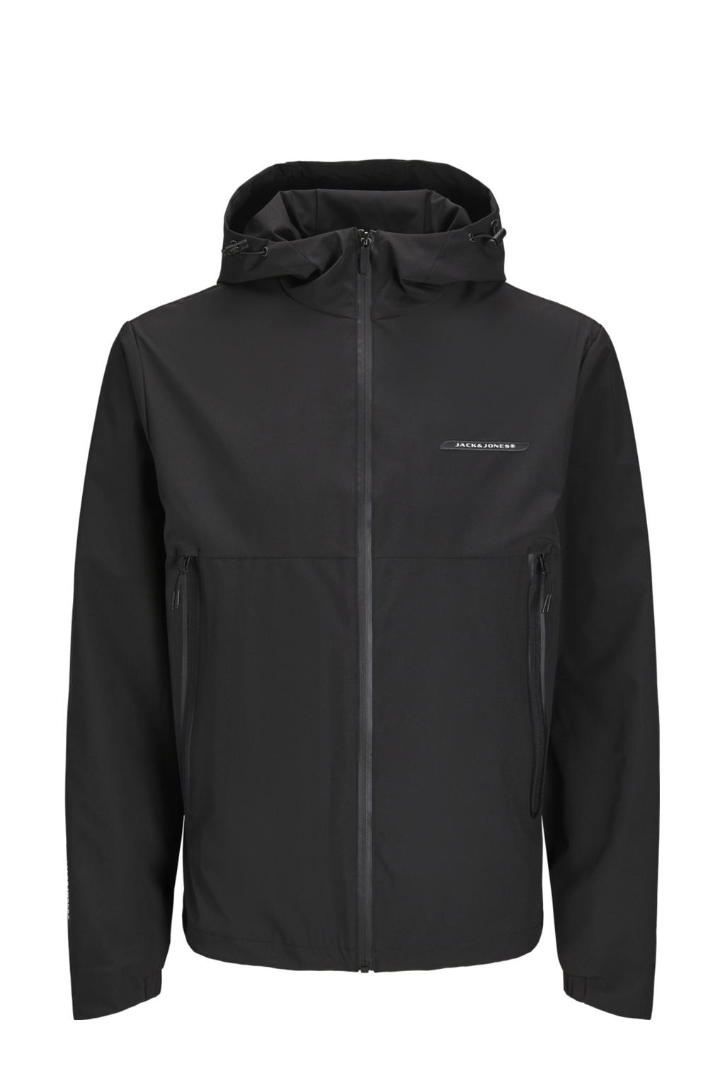 JACK & JONES CORE softshell jas zwart | wehkamp