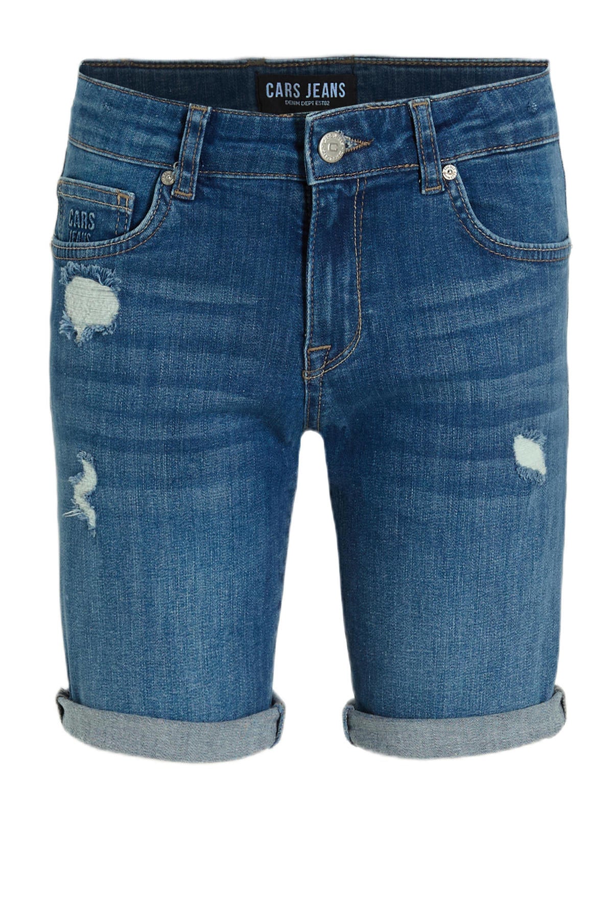Cars regular denim short medium blue denim | wehkamp