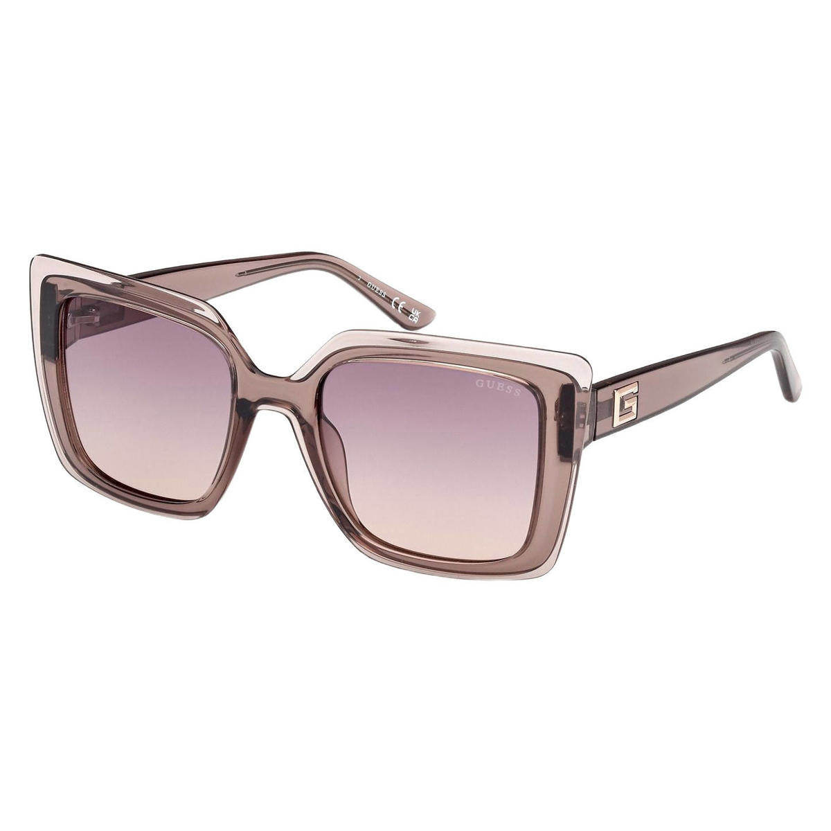 GUESS zonnebril GU7908 beige | wehkamp
