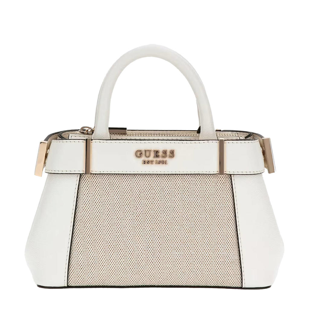 GUESS mini handtas Anadela ecru | wehkamp