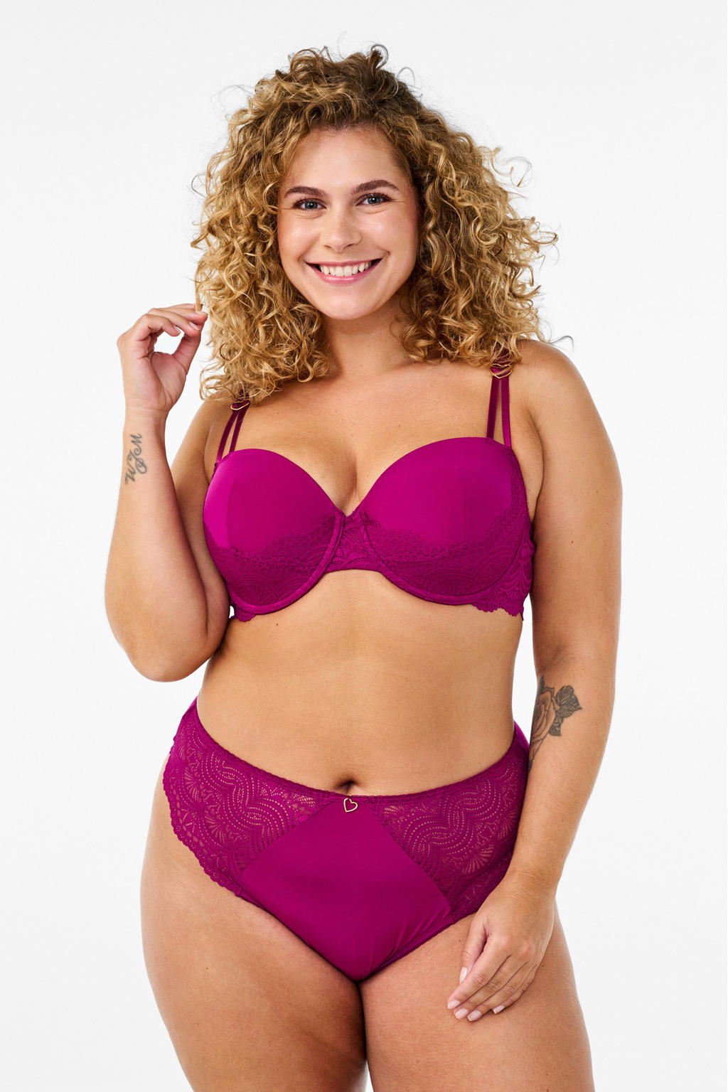 Zizzi string LALA fuchsia kopen? | Morgen in huis | wehkamp