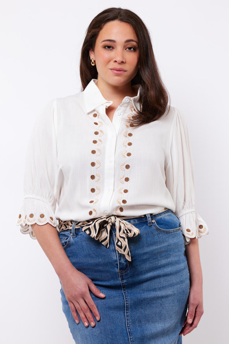 Exxcellent blouse wit kopen? | Morgen in huis | wehkamp