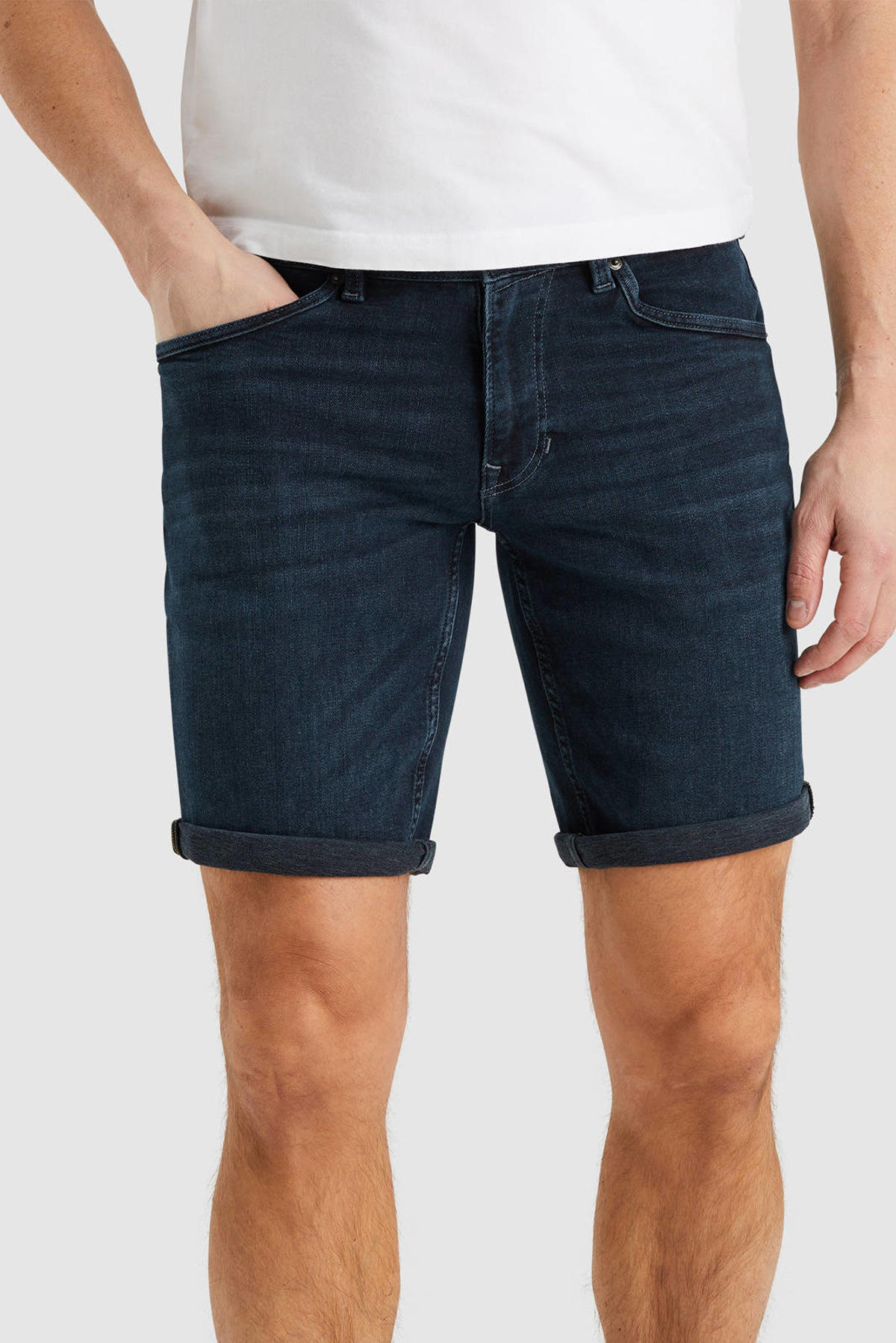 PME Legend regular denim short Nightflight donkerblauw | wehkamp