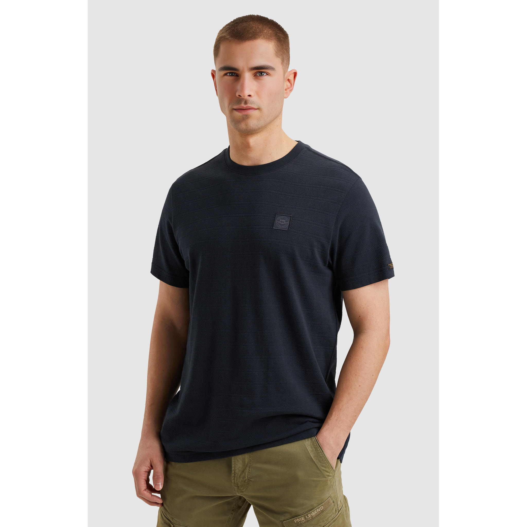 PME Legend T-shirt donkerblauw | wehkamp