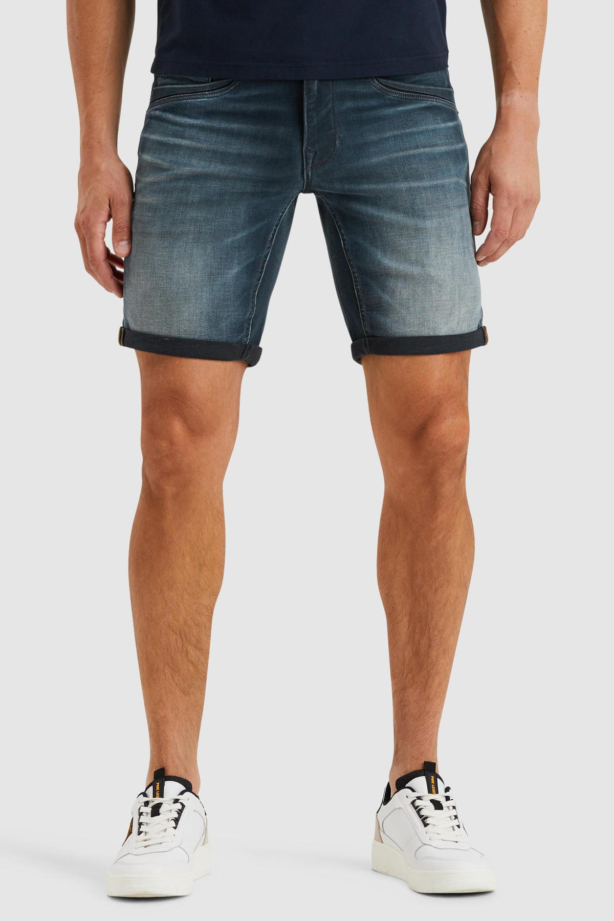 PME Legend regular denim short SKYRAK medium blue denim | wehkamp