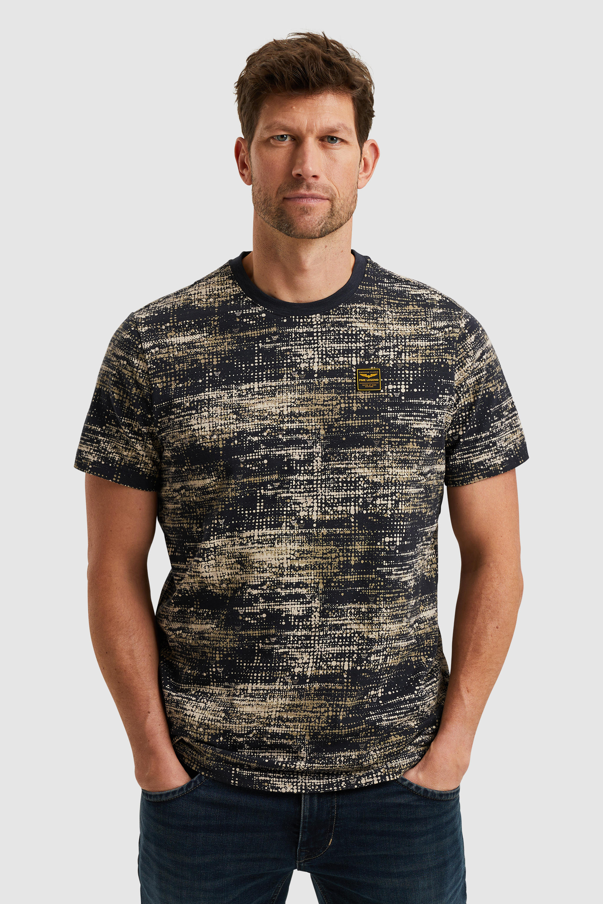 PME Legend T-shirt donkerblauw | wehkamp