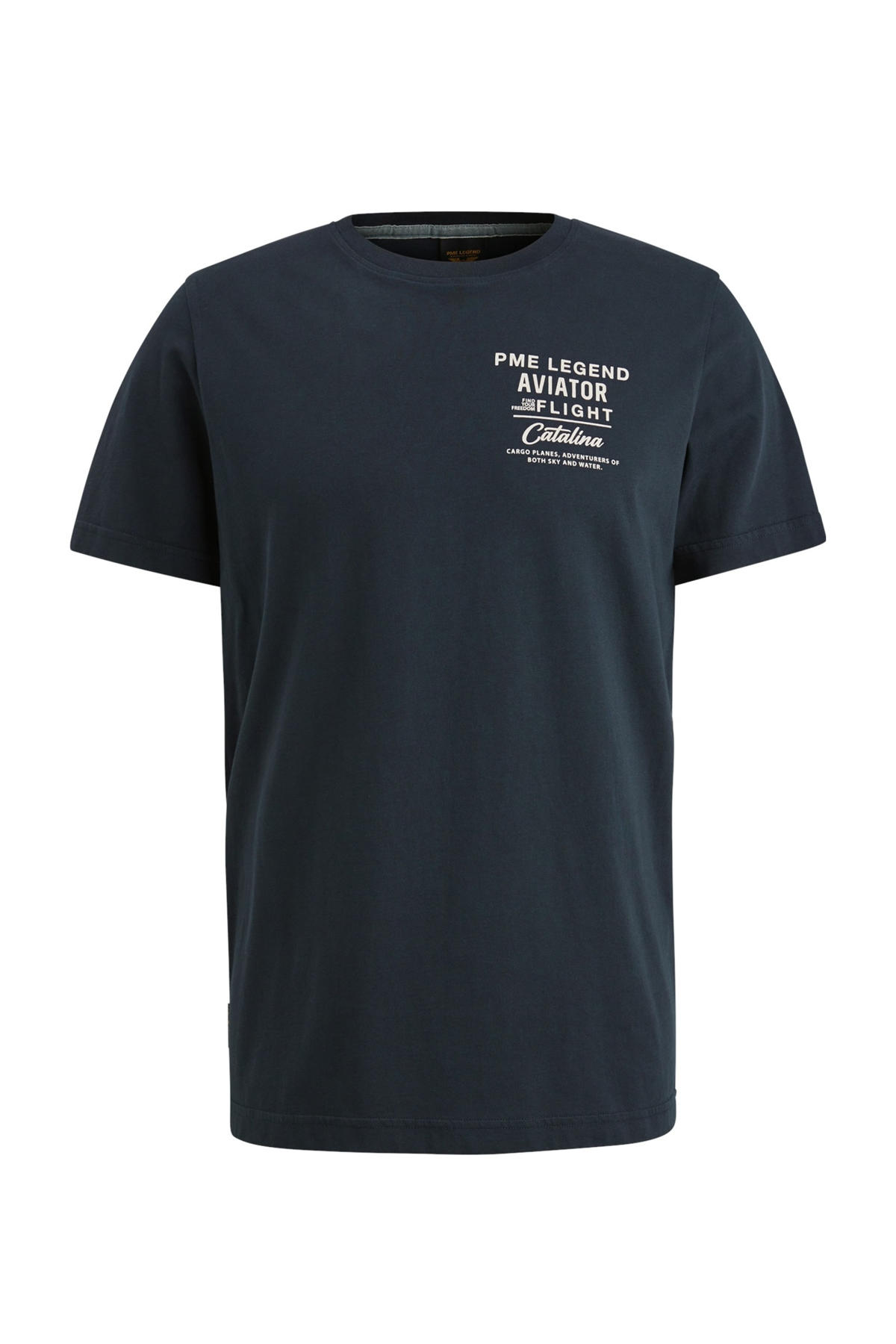 PME Legend T-shirt donkerblauw | wehkamp