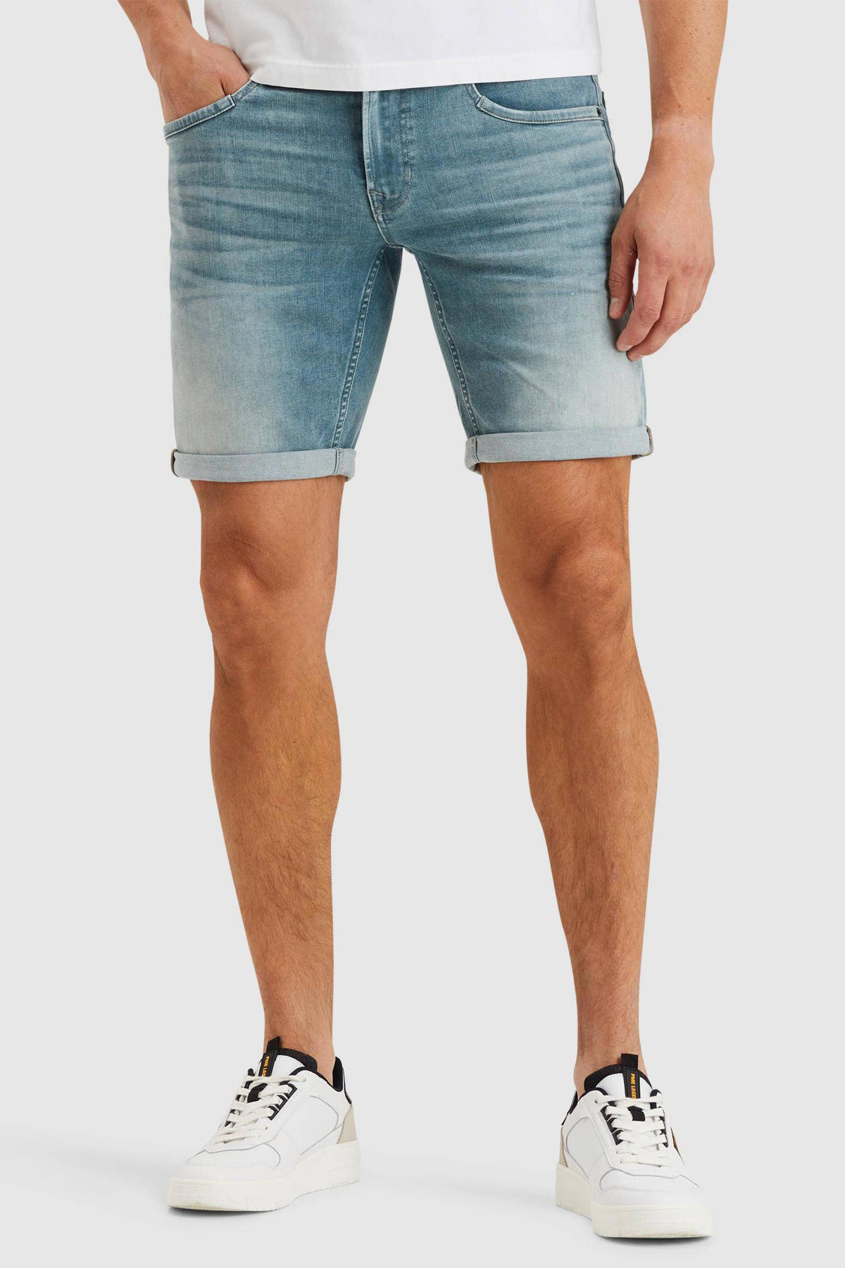 PME Legend slim denim short TAILWHEEL lichtblauw | wehkamp