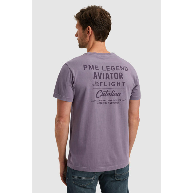 PME Legend T-shirt paars kopen? | Morgen in huis | wehkamp