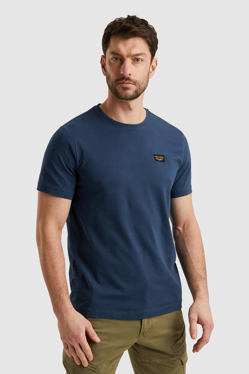 PME Legend regular T-shirt donkerblauw | wehkamp