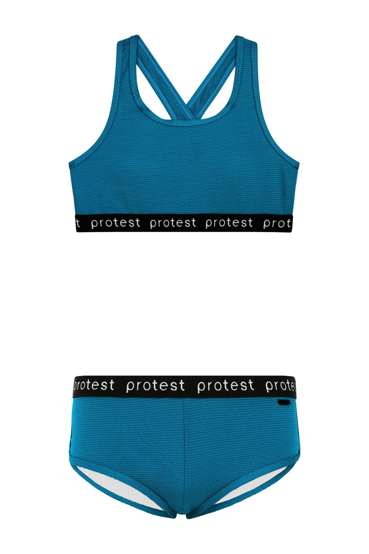 Protest crop bikini PRTBEAU JR blauw | wehkamp