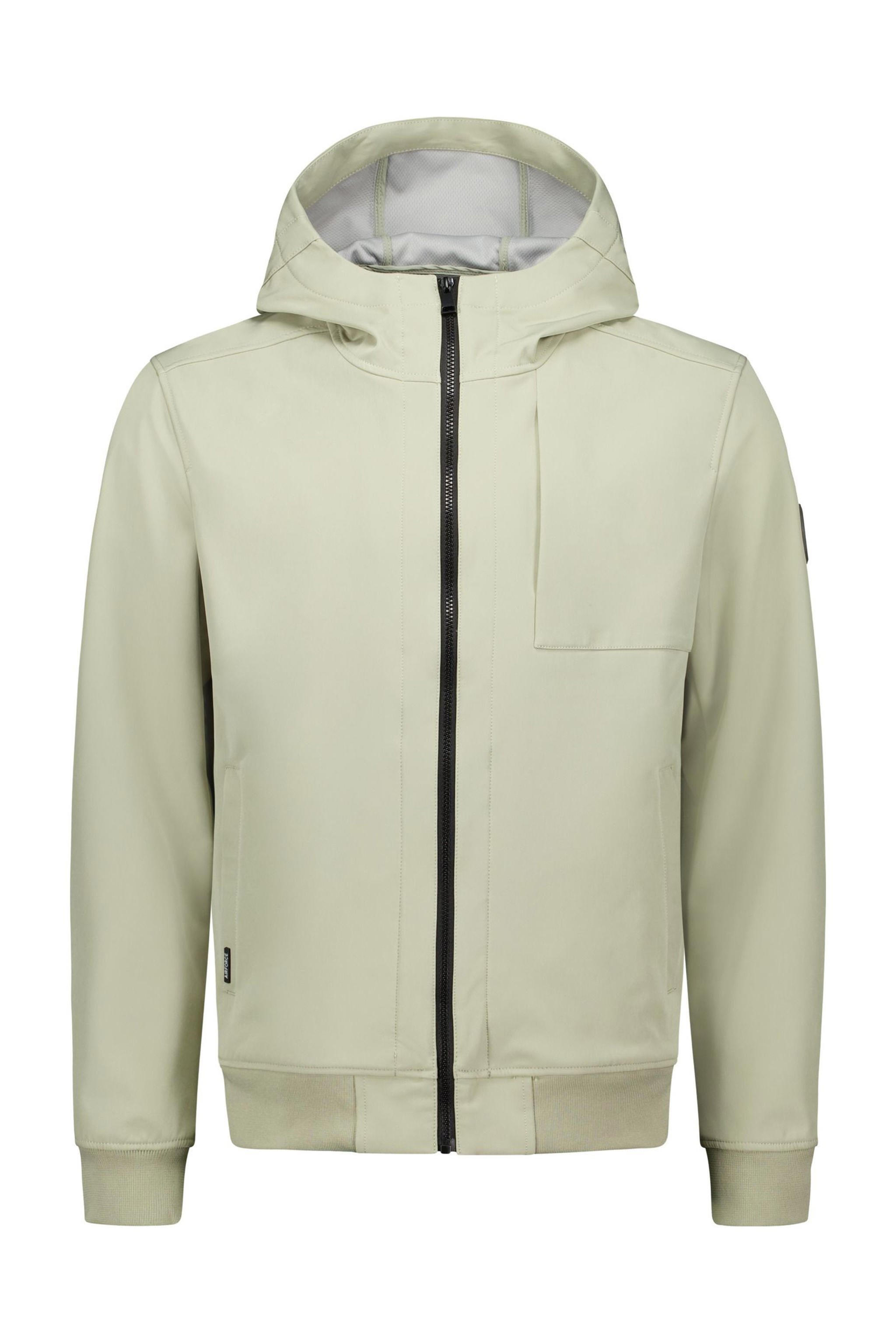 Airforce softshell jas lichtgroen | wehkamp