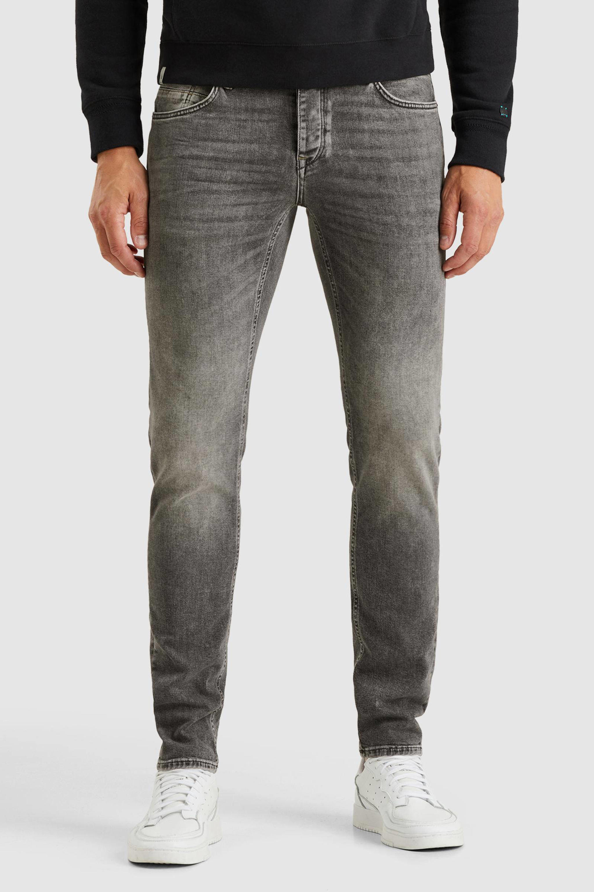 Cast Iron RISER slim fit jeans medium coal grey | wehkamp