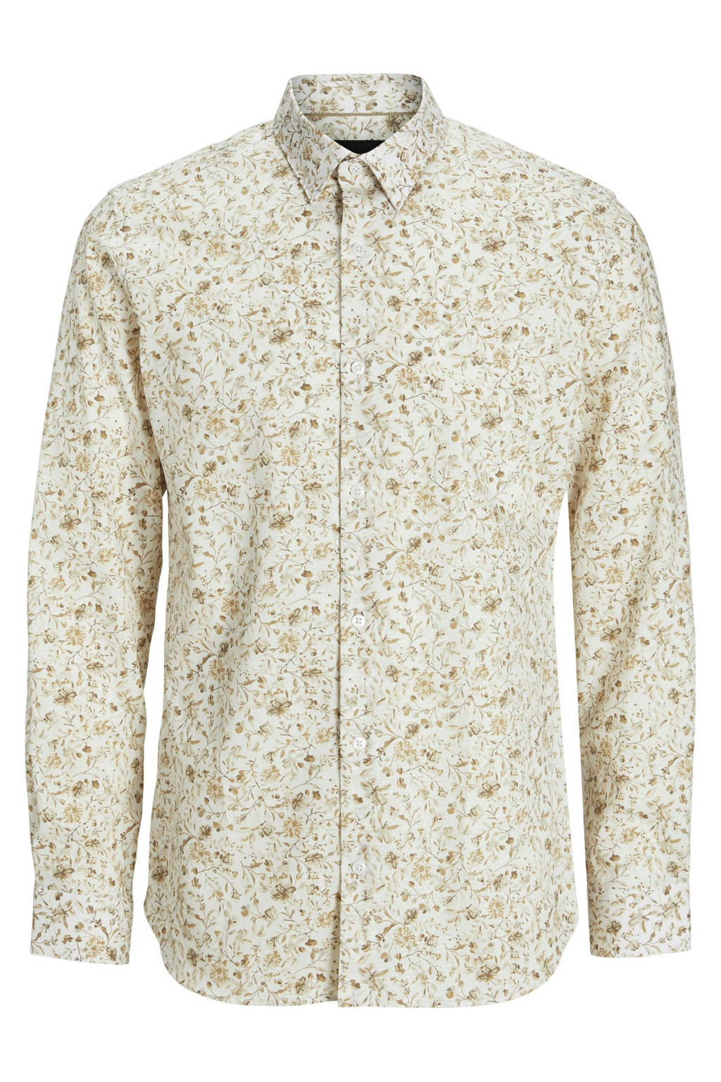 JACK & JONES PLUS SIZE casual overhemd ecru | wehkamp