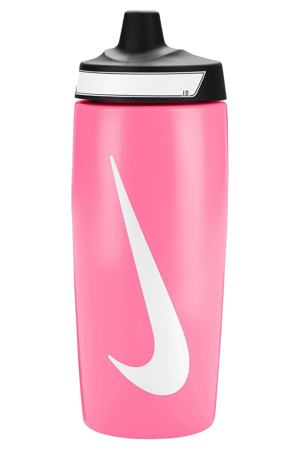 Nike bidon 530 ml Refuel Bottle Grip roze/zwart | wehkamp