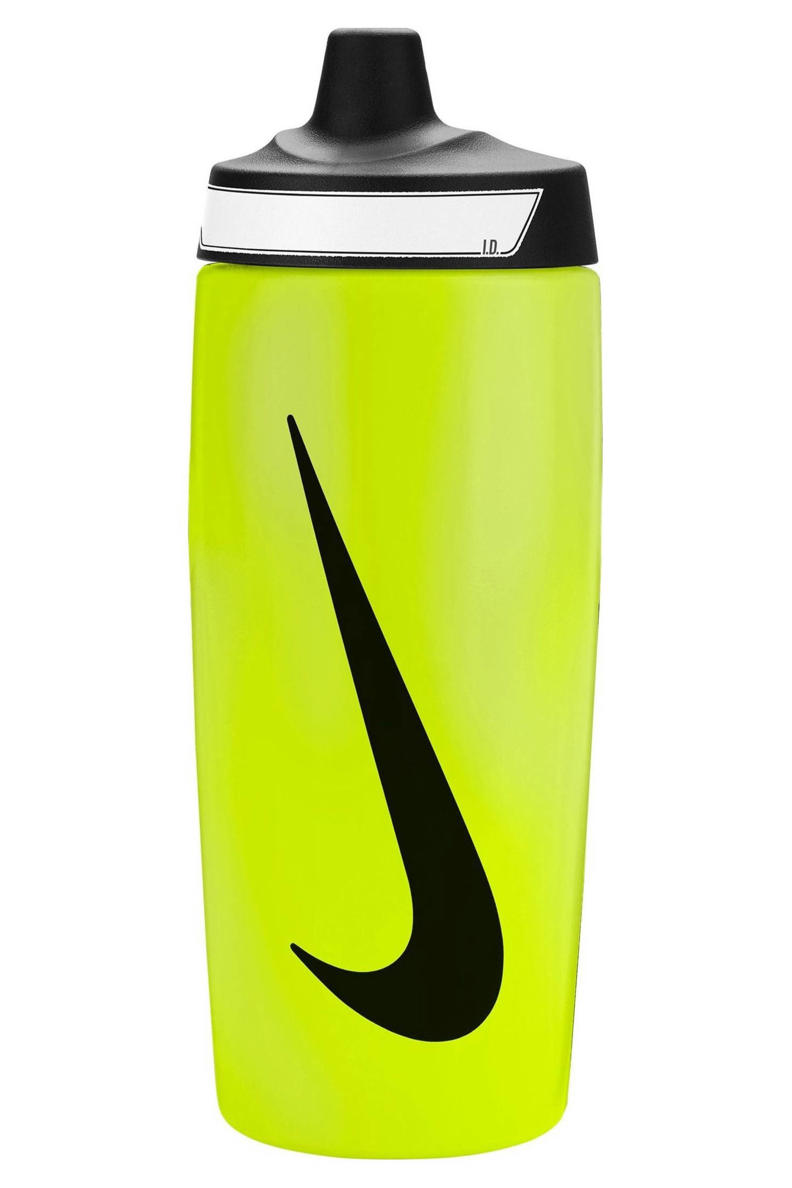 Nike bidon 530 ml Refuel Bottle Grip geel/zwart | wehkamp