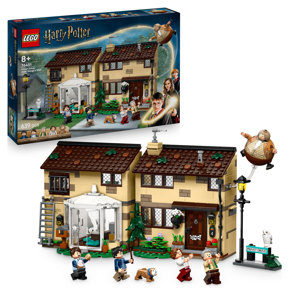 LEGO Harry Potter Ligusterlaan: Bezoek van Tante Margot 76451 | wehkamp