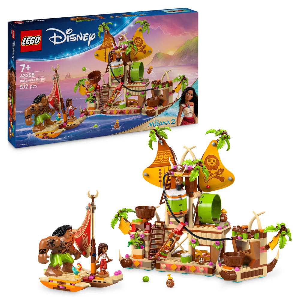 LEGO Disney Princess Vaiana 2 Kakamora Boot, Speelgoedset 43258 | wehkamp