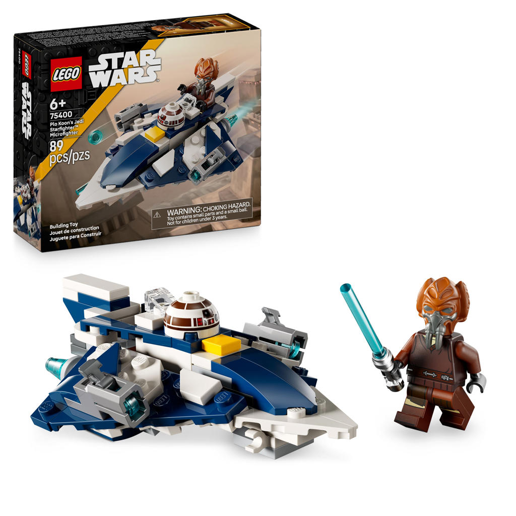 LEGO Star Wars Plo Koons Jedi Starfighter™ Microfighter 75400 | wehkamp
