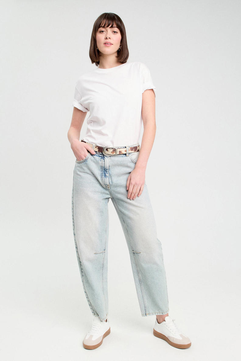 Cache Cache barrel jeans light blue denim | wehkamp