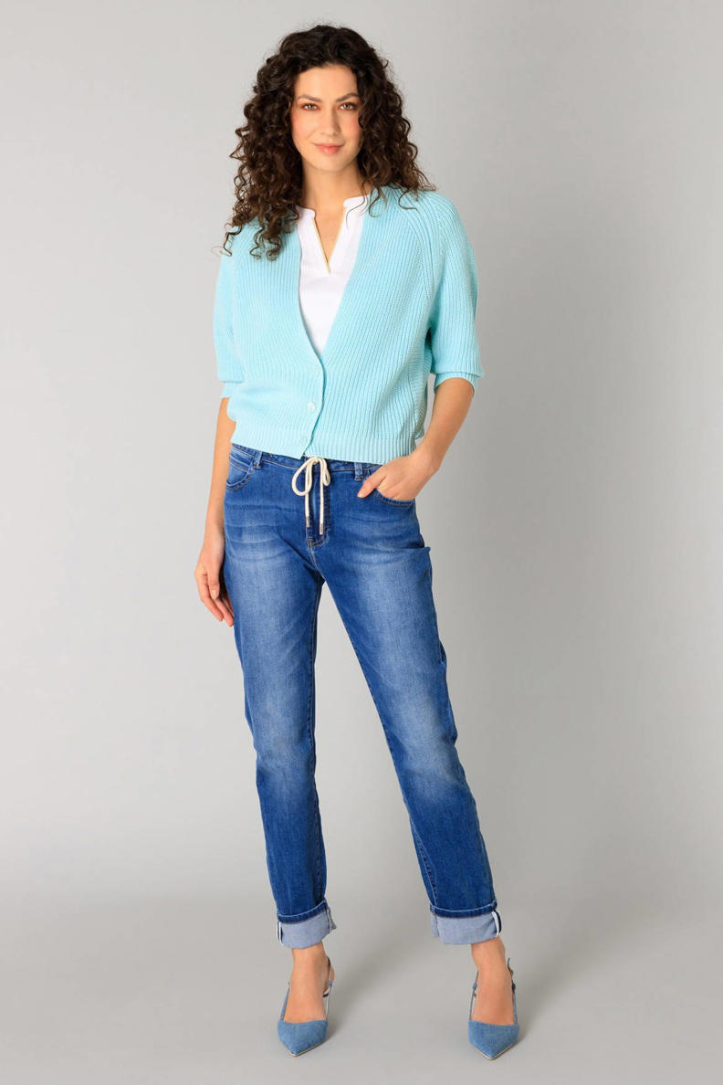 Yest gebreid vest turquoise kopen? | Morgen in huis | wehkamp