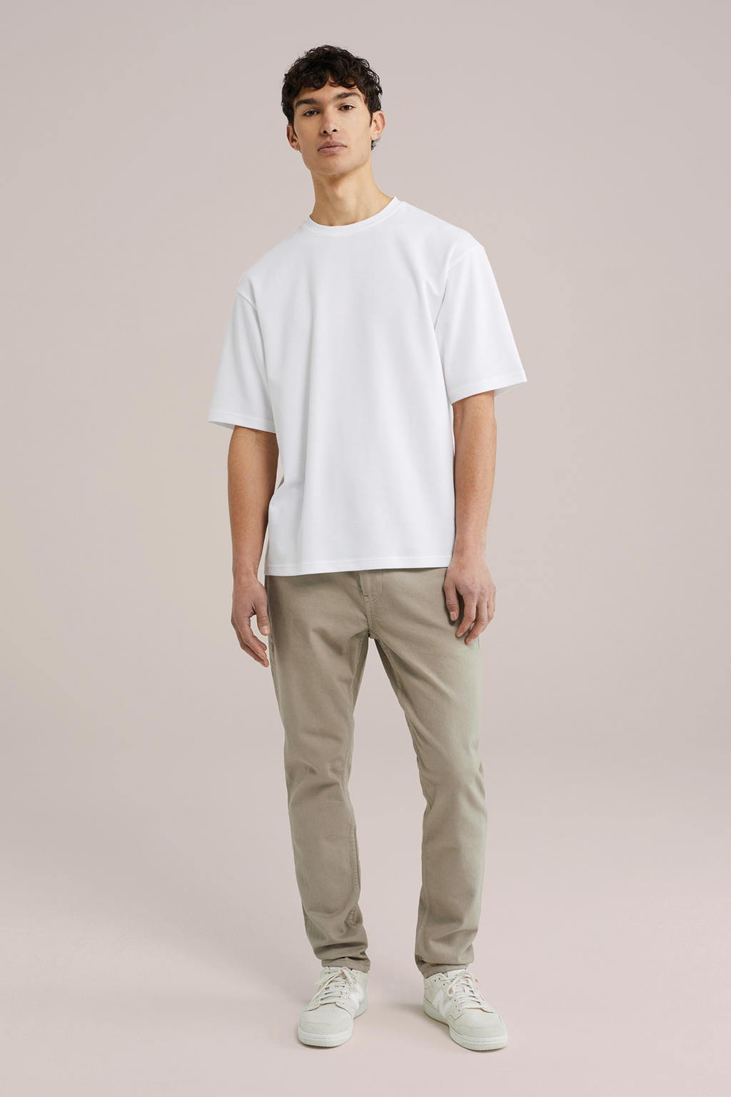 WE Fashion slim fit jeans faded teak | wehkamp