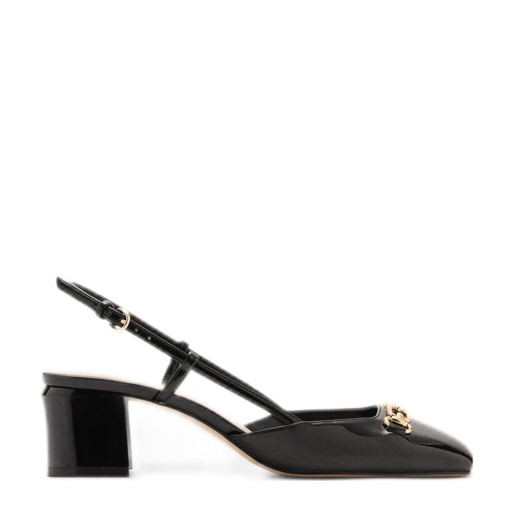 Mango slingback pumps zwart kopen? | Morgen in huis | wehkamp