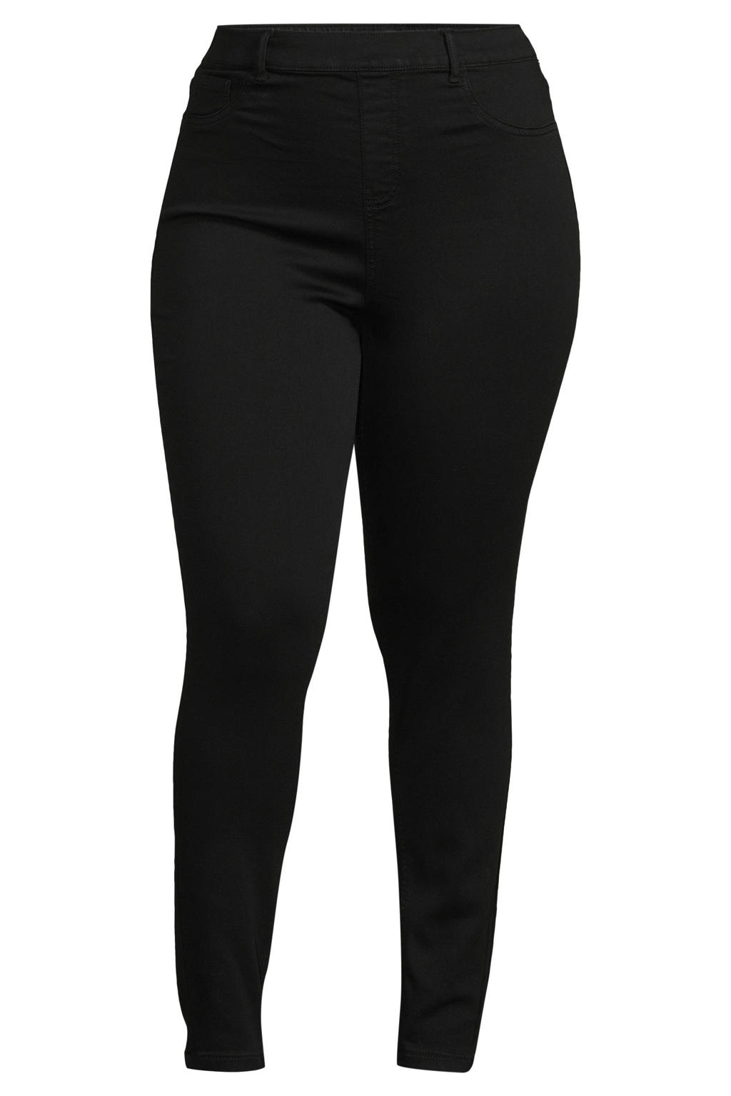 GREAT LOOKS high rise jegging zwart | wehkamp