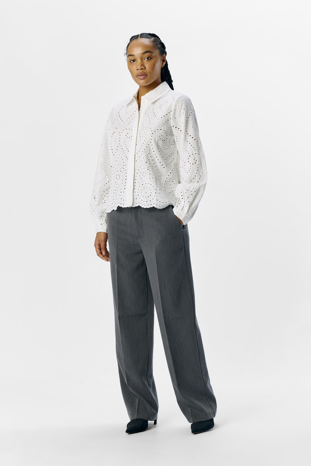 OBJECT blouse ecru broderie kopen? | Morgen in huis | wehkamp