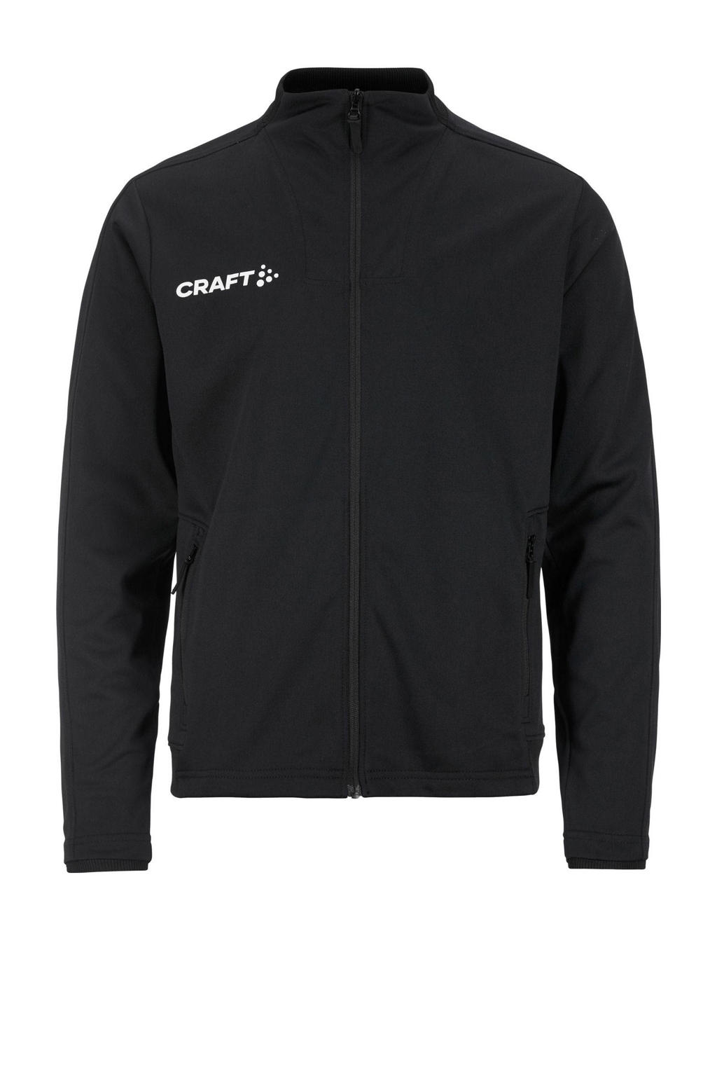 Craft Junior trainingsjack Evolve 2.0 zwart | wehkamp