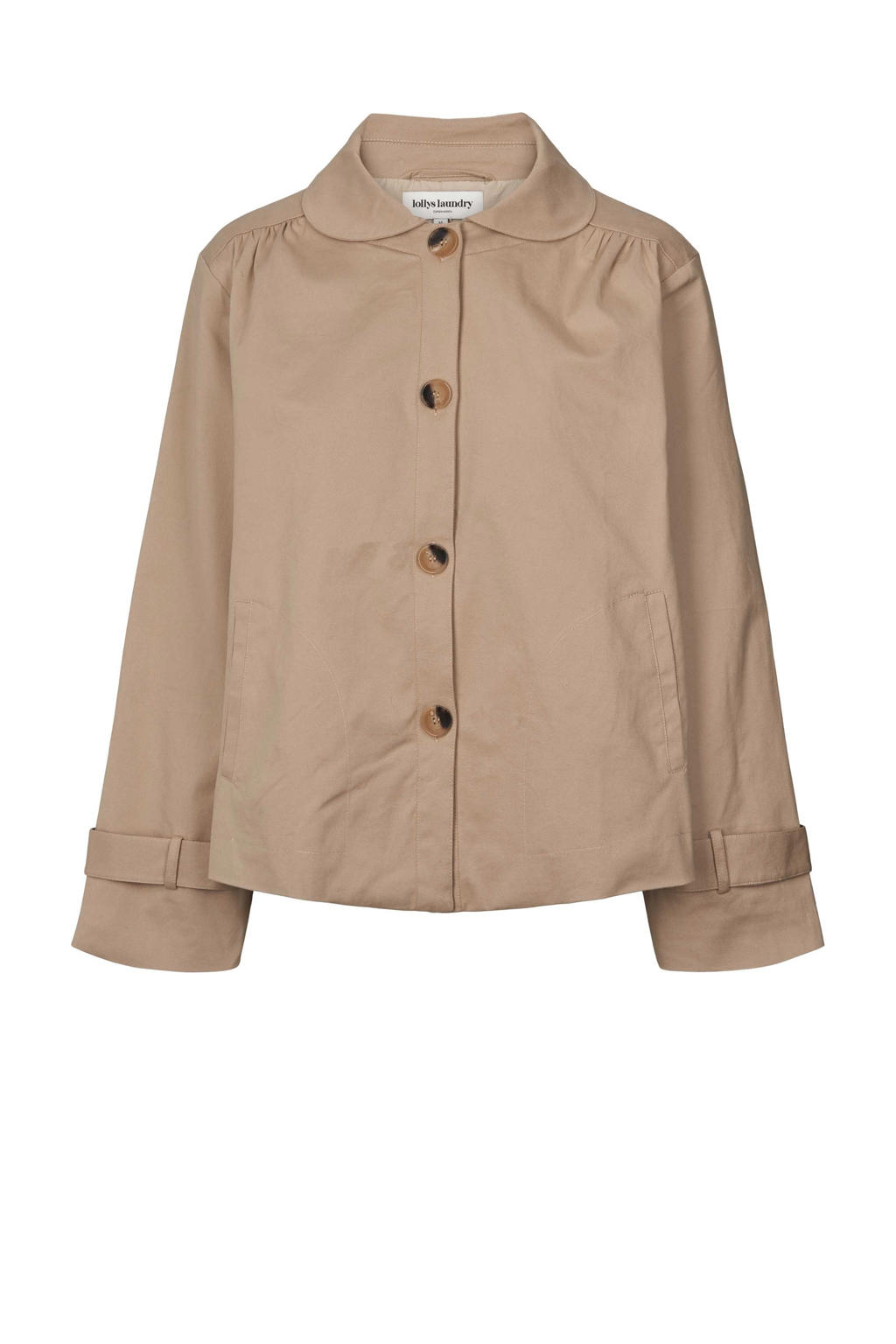 Lollys laundry trenchcoat beige | wehkamp