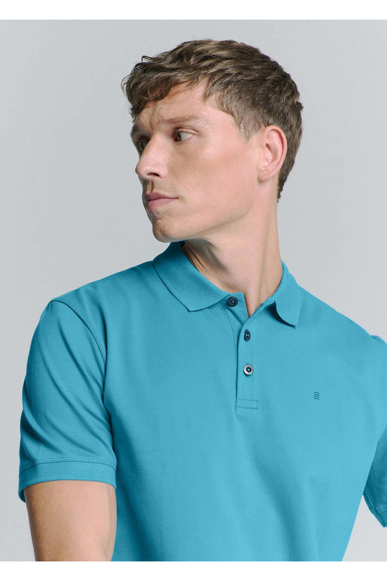 No Excess regular polo petrol | wehkamp