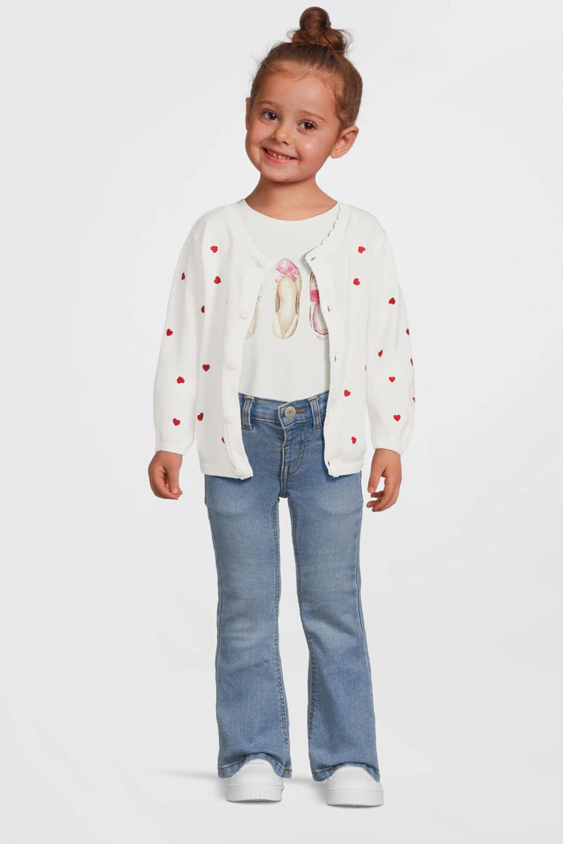 NAME IT MINI vest wit fijn gebreid | wehkamp