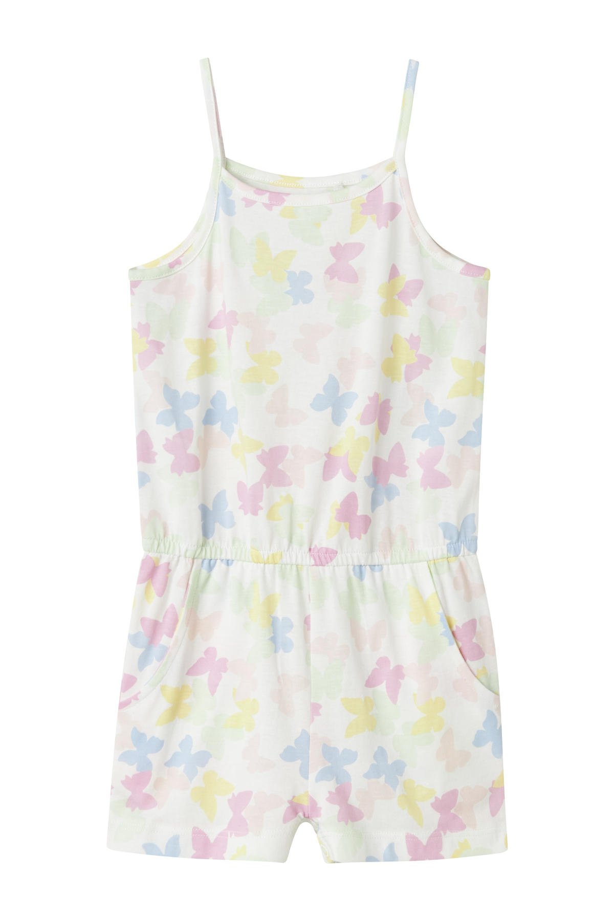 NAME IT MINI playsuit wit/multicolor | wehkamp