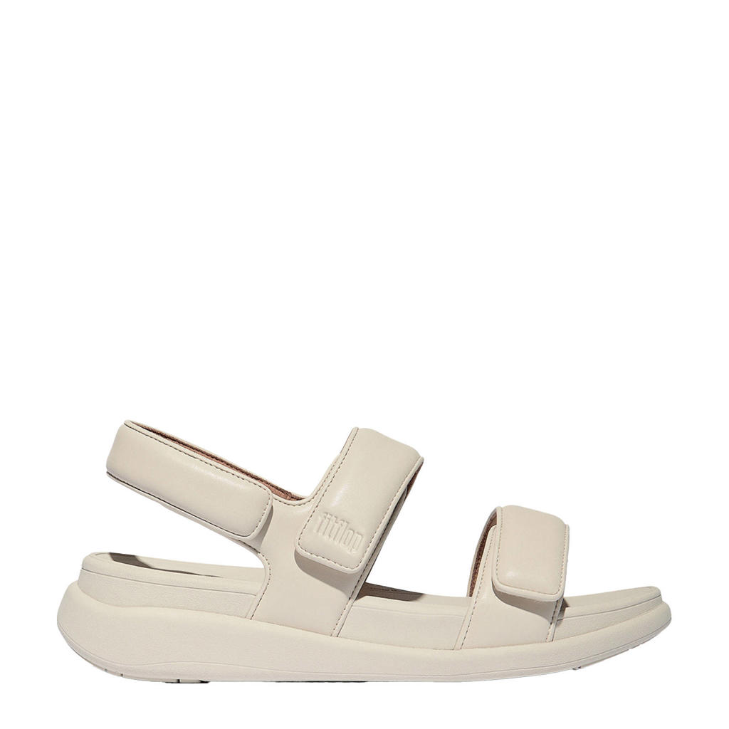 FitFlop TM F-Mode Go Adjustable Sandals sandalen beige | wehkamp
