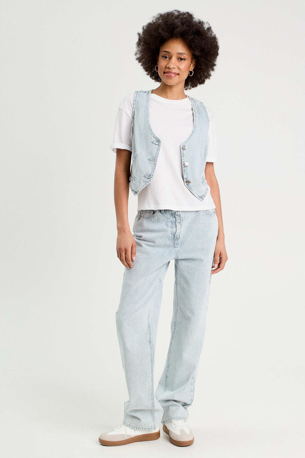 Cache Cache gilet light blue denim | wehkamp