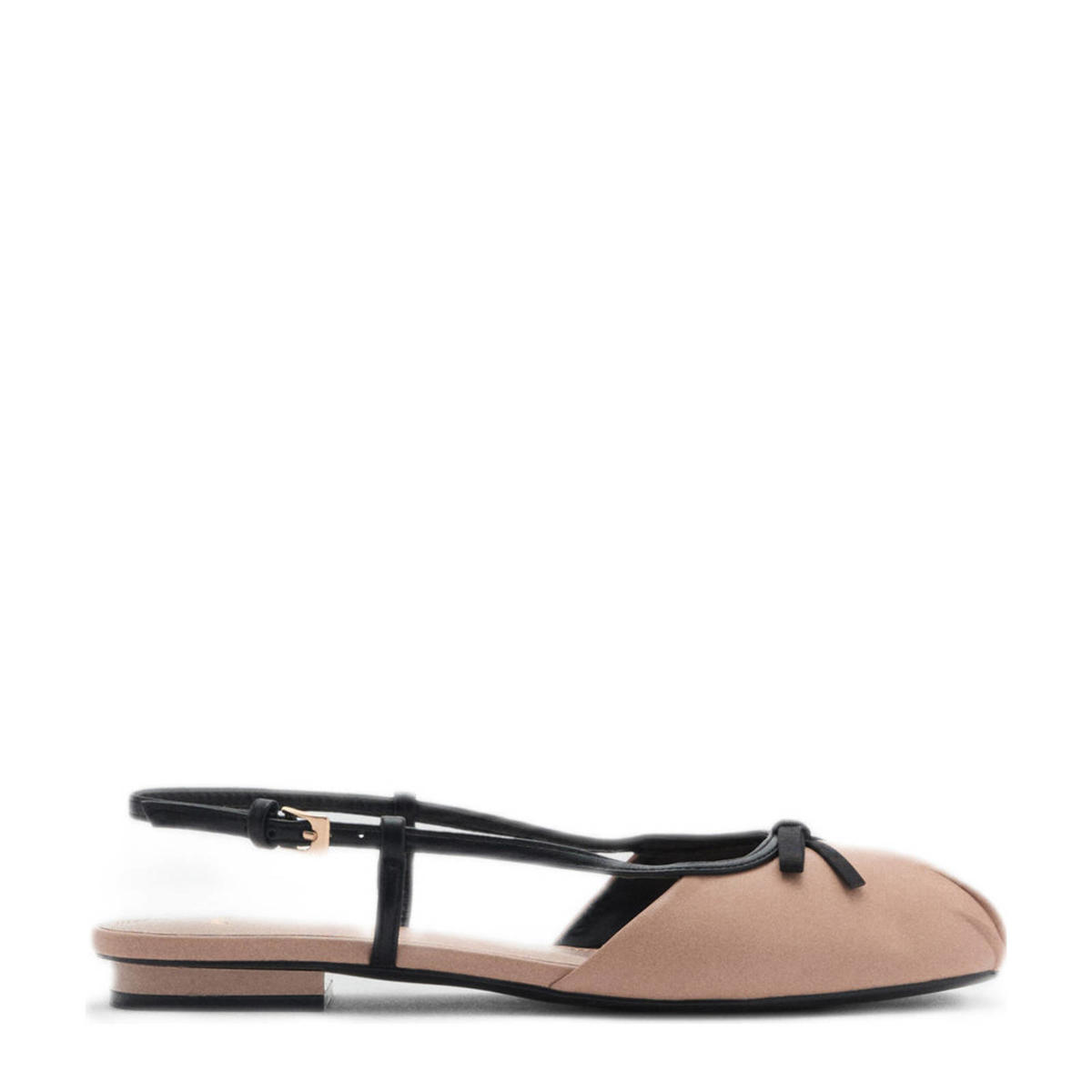 Mango slingback ballerina's pastelroze | wehkamp