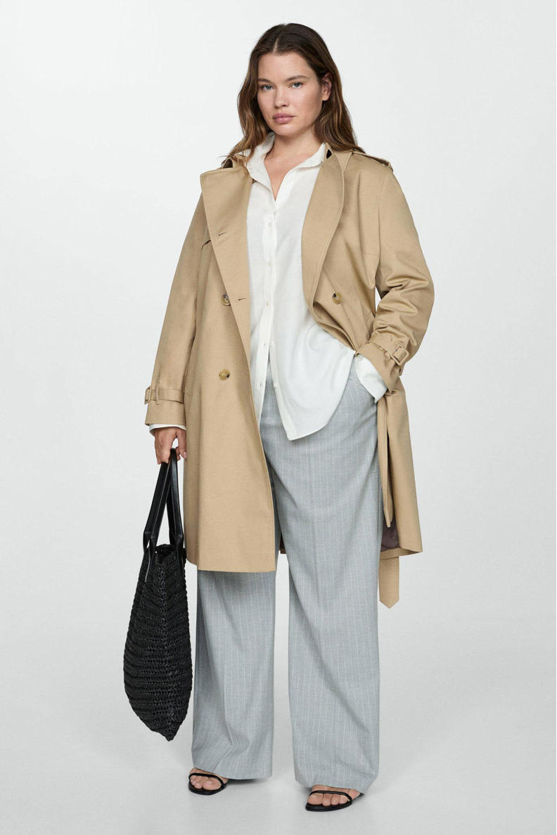Mango trenchcoat beige kopen? | Morgen in huis | wehkamp