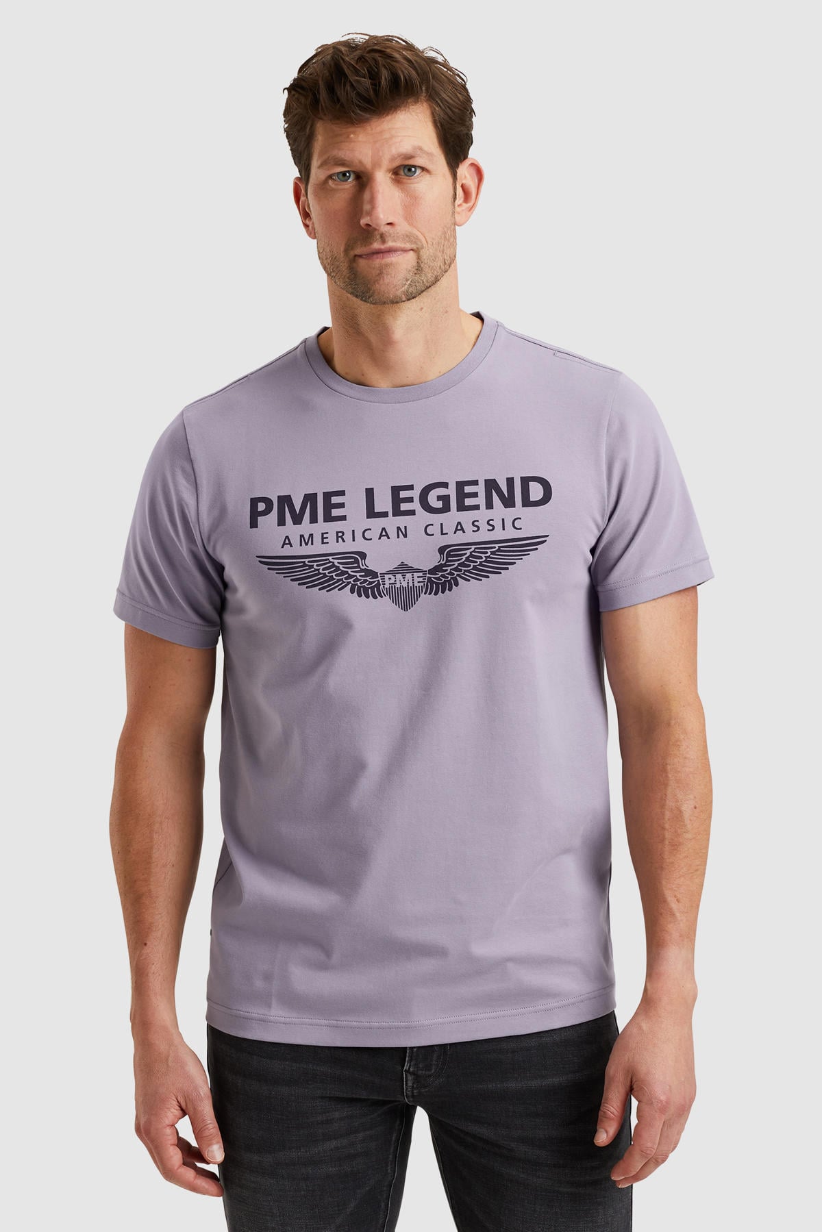 PME Legend T-shirt paars kopen? | Morgen in huis | wehkamp