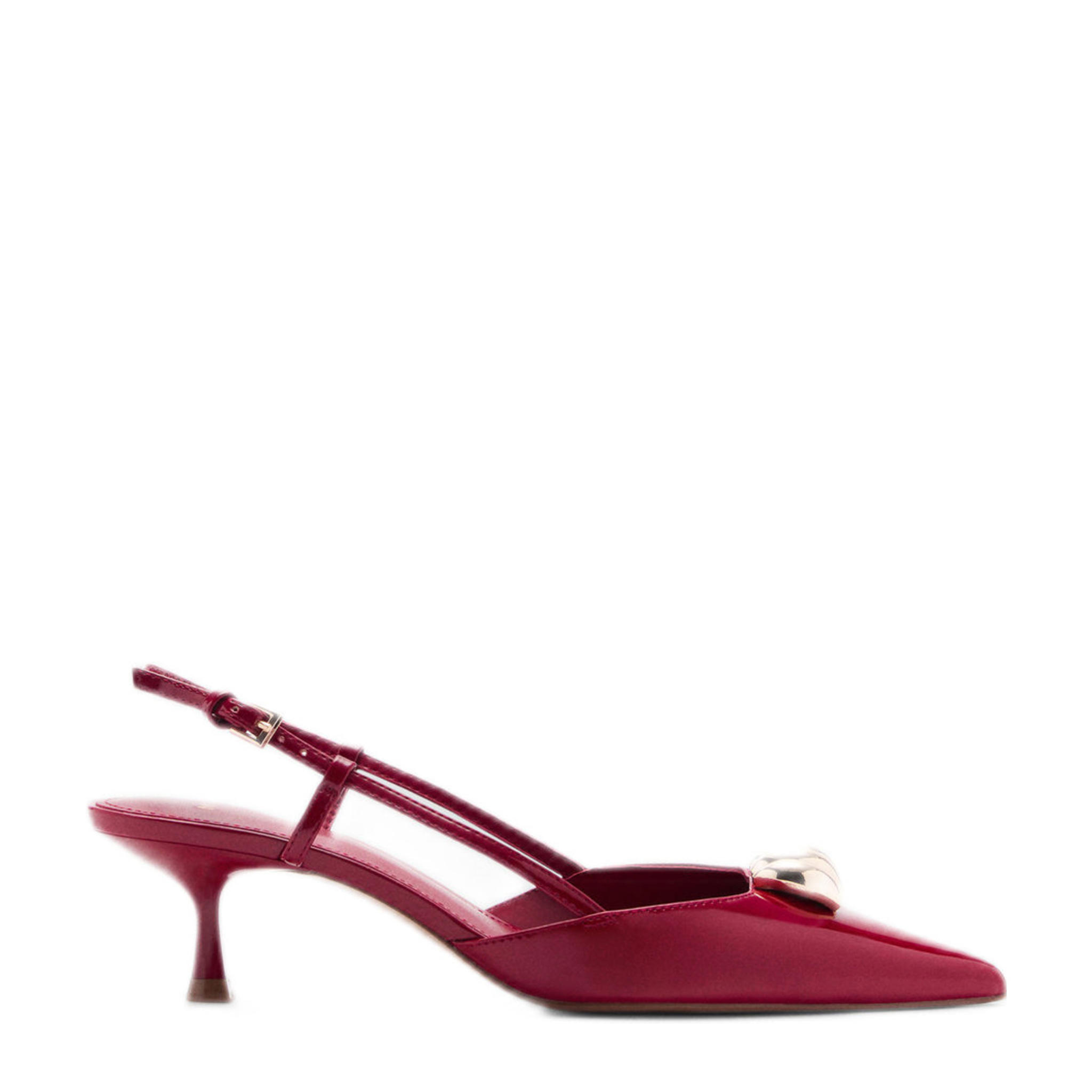 Mango slingback pumps rood kopen? | Morgen in huis | wehkamp