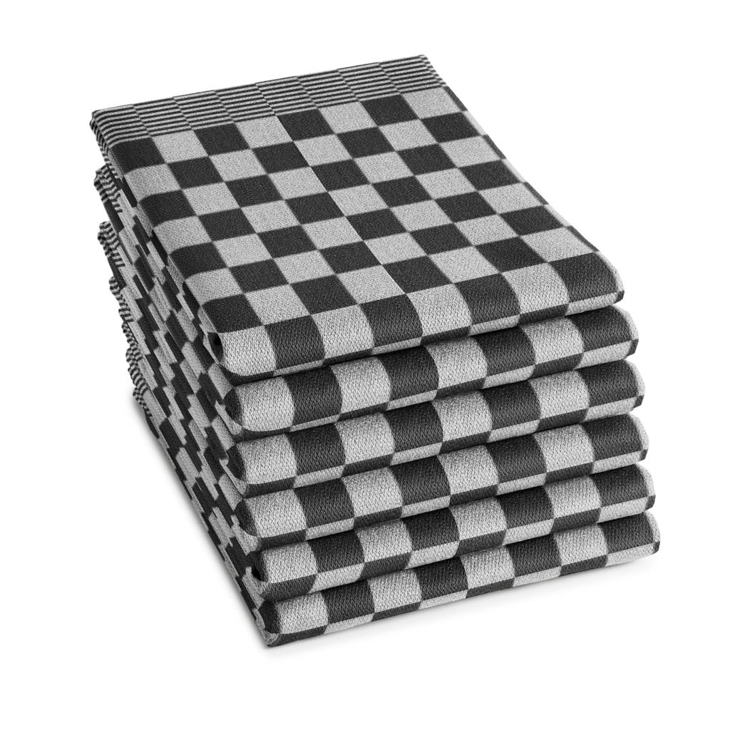 DDDDD Barbeque theedoek zwart (set van 6) | wehkamp