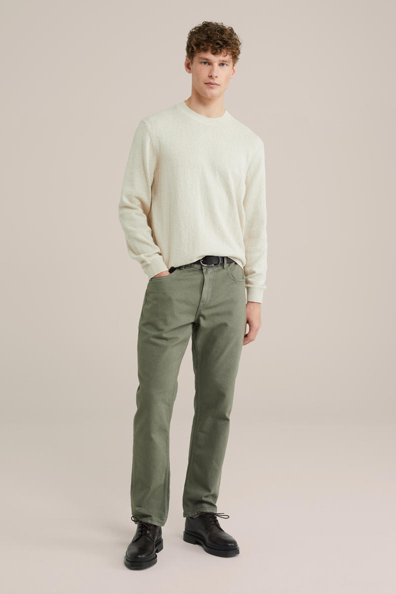 WE Fashion Blue Ridge regular fit jeans loden green | wehkamp
