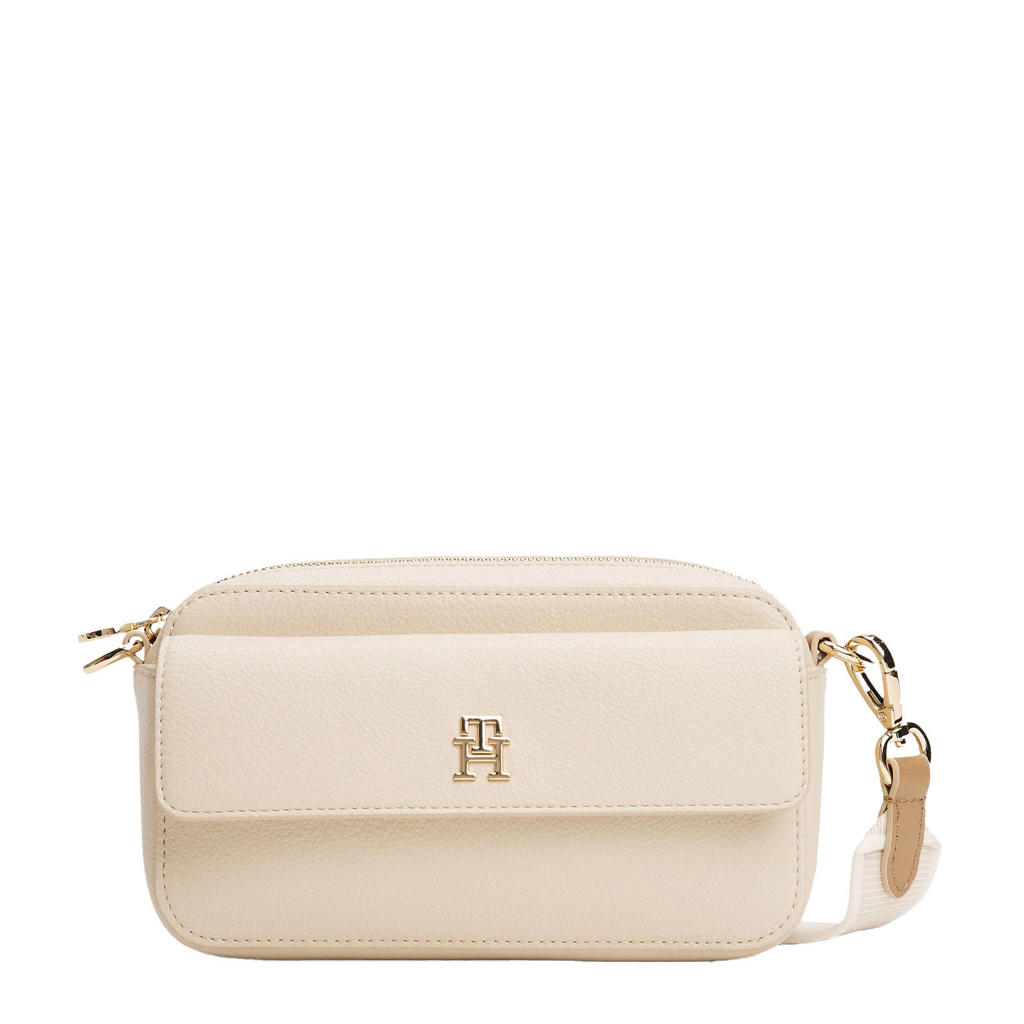 Tommy Hilfiger crossbody tas TH Distinct ecru | wehkamp