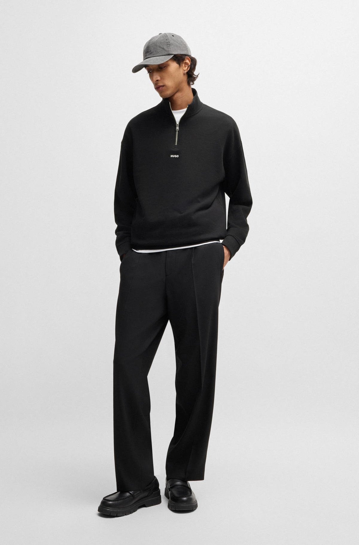 HUGO sweater zwart kopen? | Morgen in huis | wehkamp