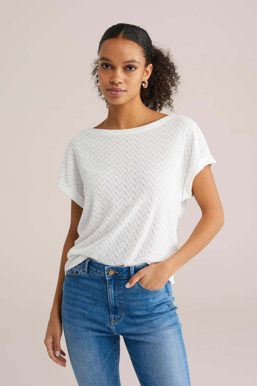 Witte t-shirts & tops voor dames online kopen? | Wehkamp