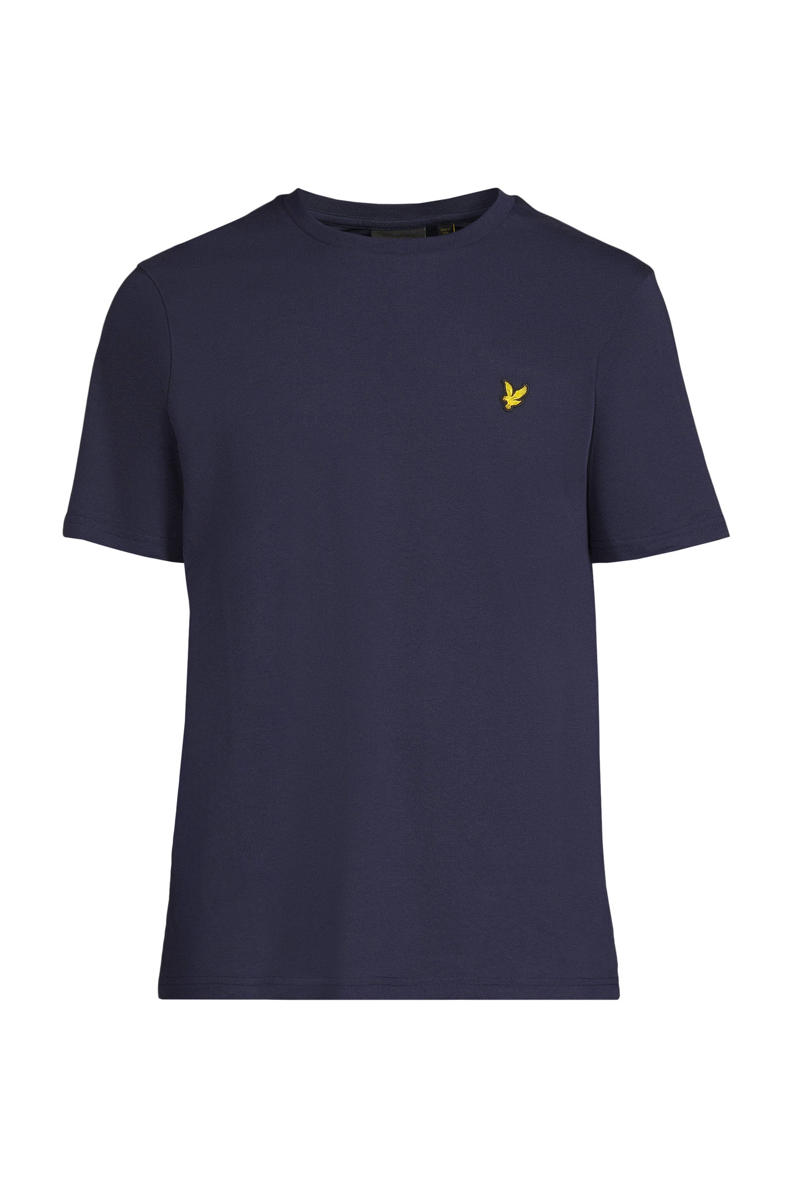Lyle & Scott T-shirt donkerblauw | wehkamp