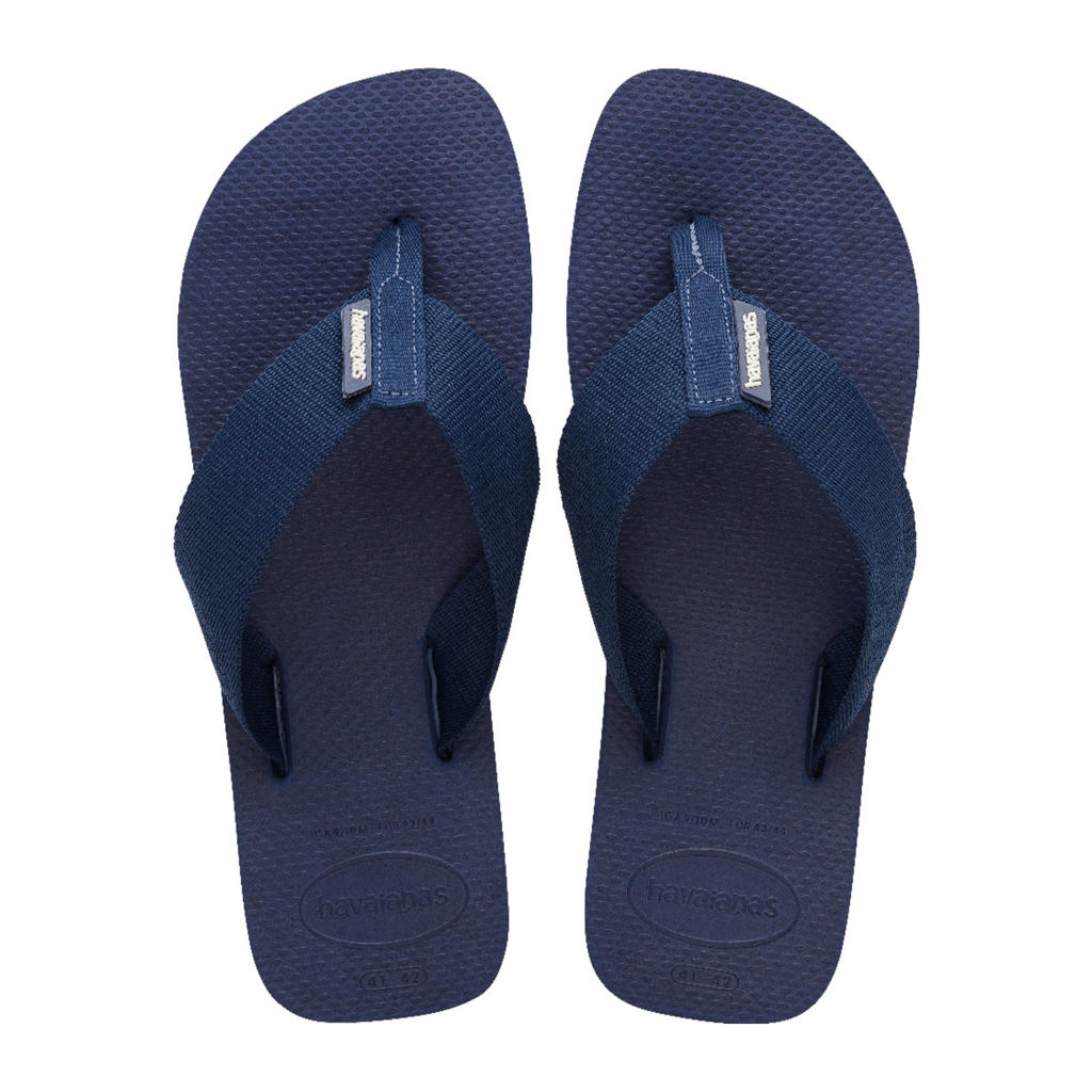 Havaianas Urban Basic Material teenslippers donkerblauw | wehkamp